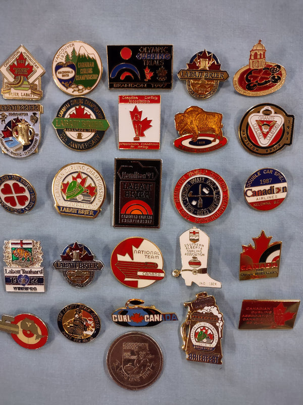 Canadian Pin Set (26 pins) box 5 – Steve's Curling Supplies